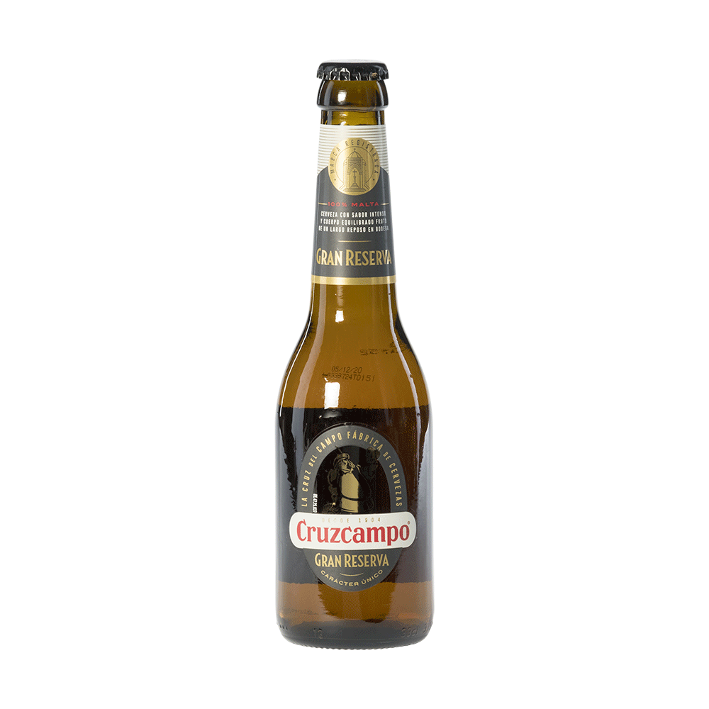 Cruzcampo Gran Reserva - Gold Quality Award 2020 from Monde Selection