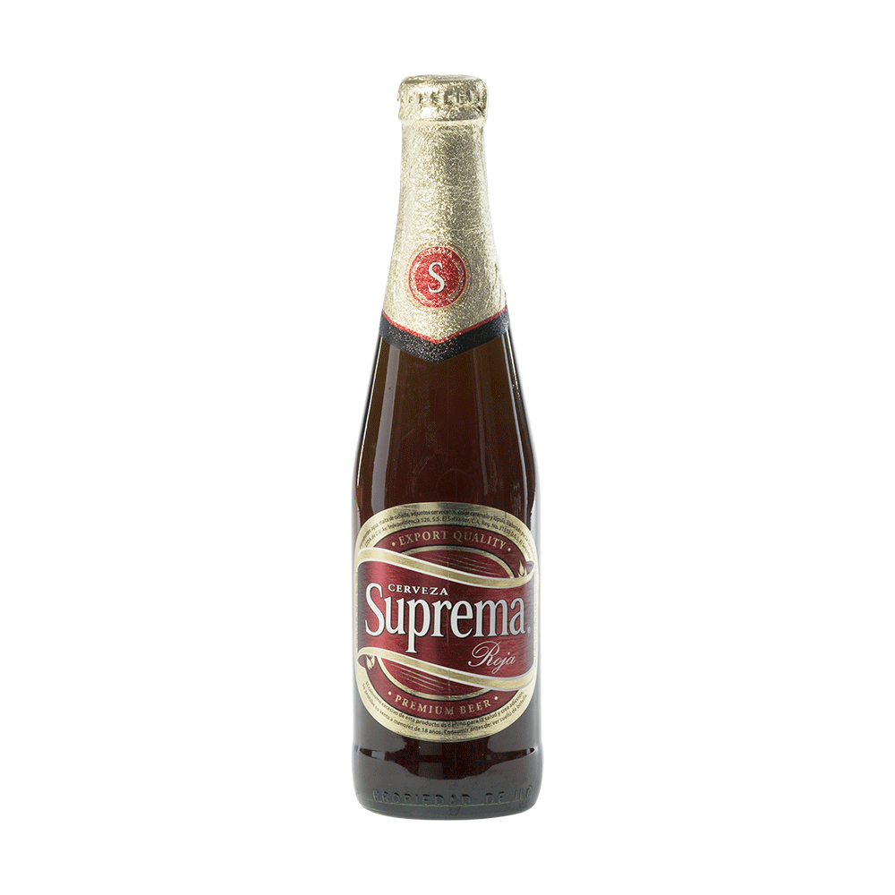 Cerveza Suprema Roja - Gold Quality Award 2020 from Monde Selection