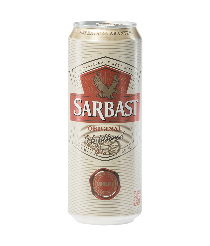 Sarbast Original Unfiltered - Silver Quality Award 2020 from Monde Selection