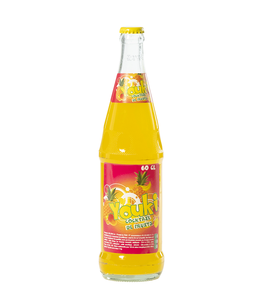 Youki Cocktail De Fruit Bottle 60cl Gold Quality Award 2020 From Monde Selection