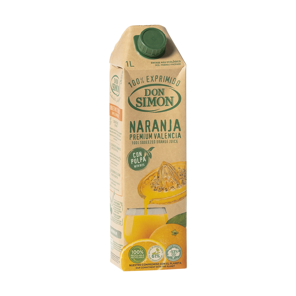 Don Simon 100% Naranja Exprimida Pure Squeezed Orange Juice - Grand ...