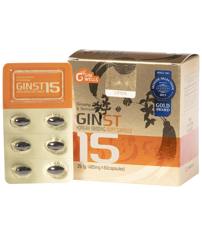 Ginst15 Korean Ginseng Soft Capsule - Gold Quality Award 2020 from ...
