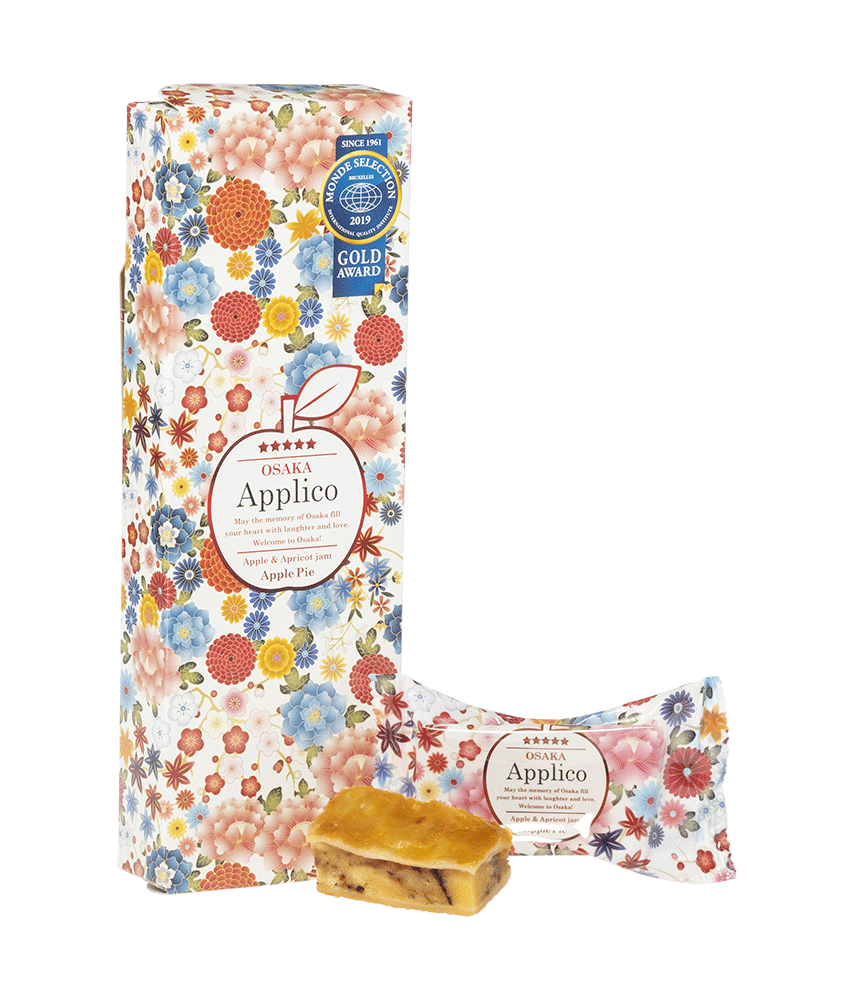 Osaka Applico 5 pieces - Gold Quality Award 2020 from Monde Selection