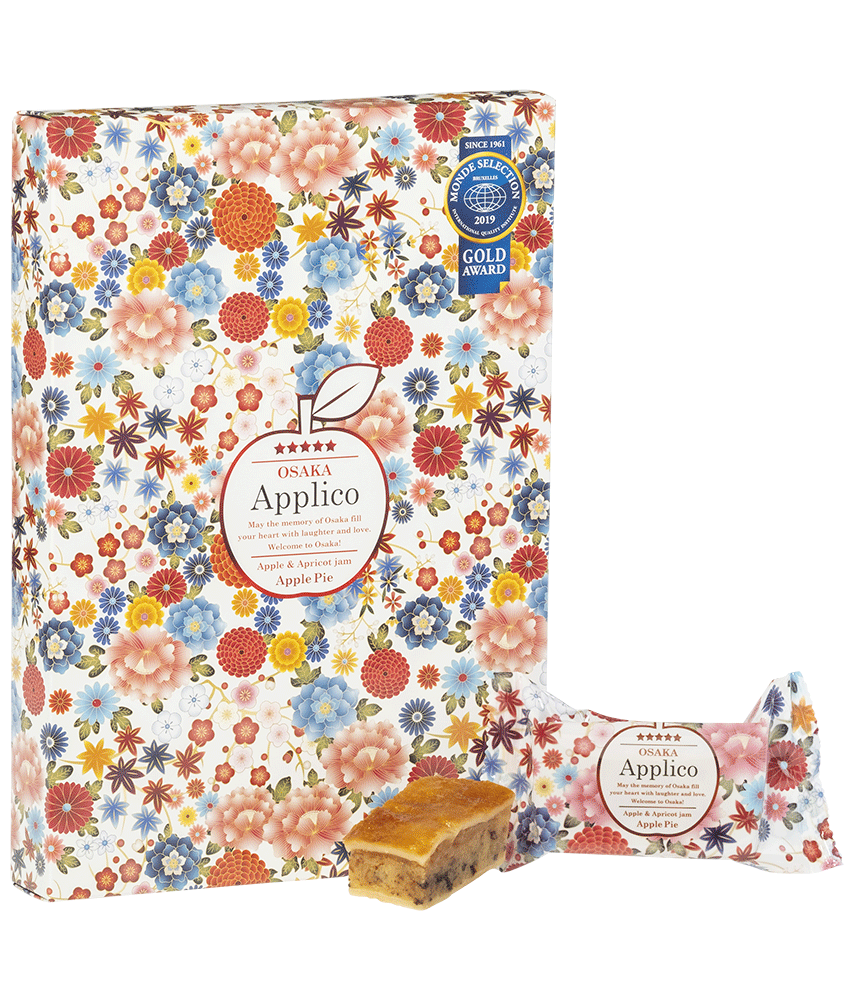 Osaka Applico 10 pieces - Gold Quality Award 2020 from Monde Selection