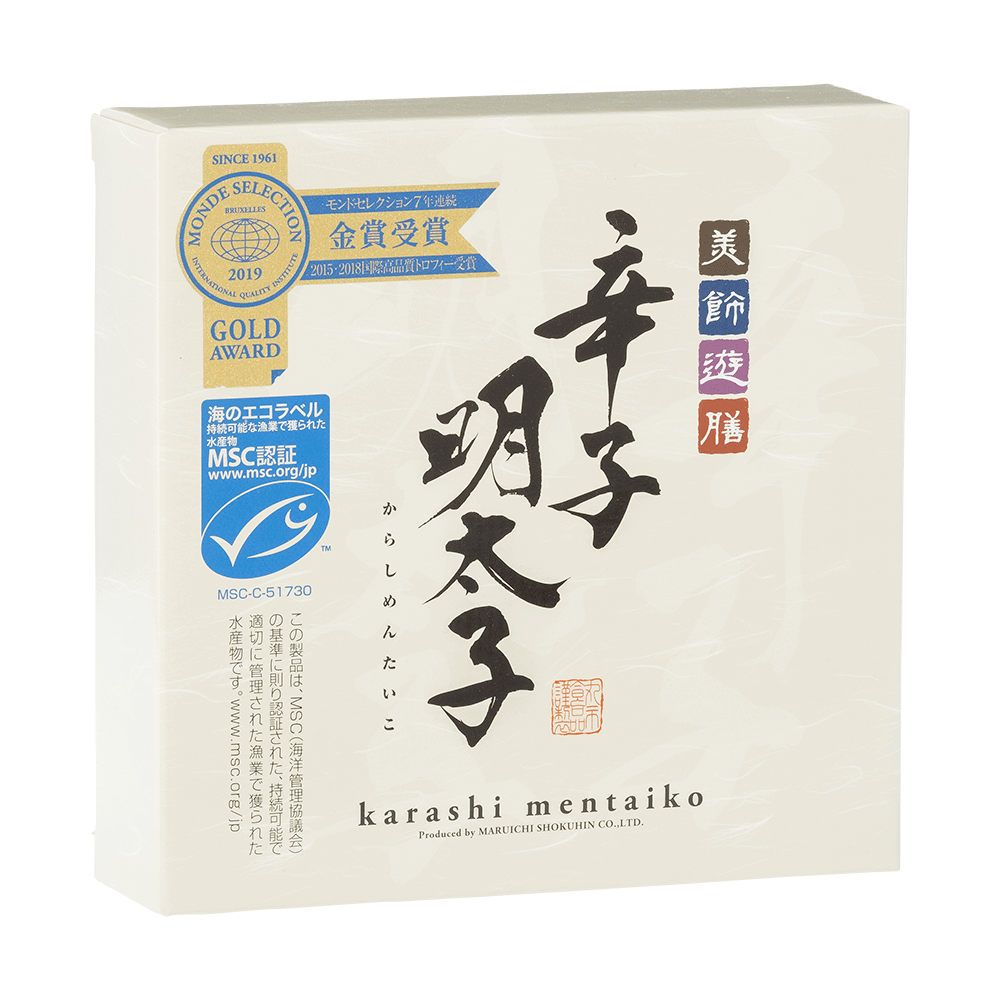 Spicy Seasoned Pollack Roe without artificial color approved by MSC ...