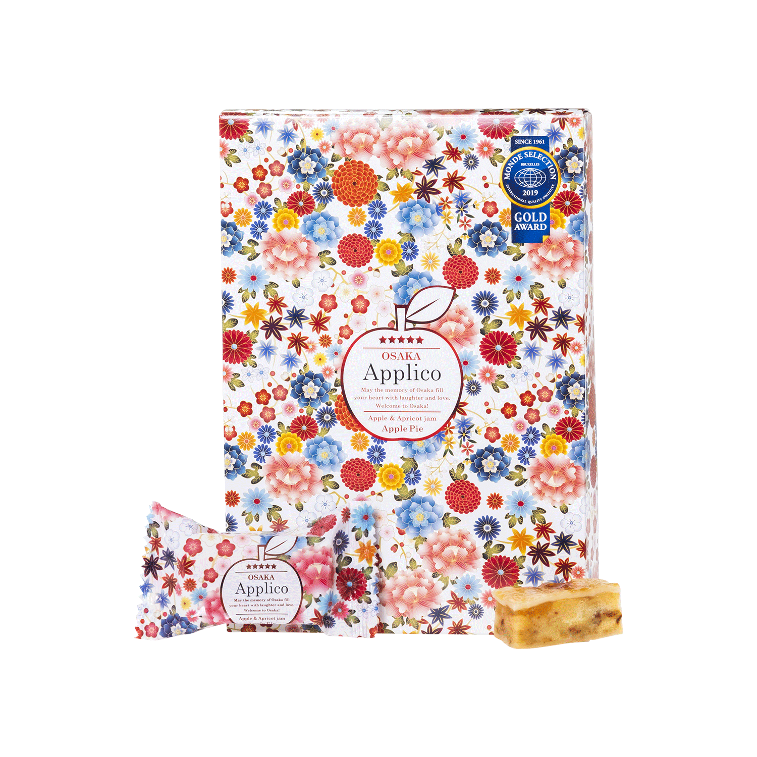 Osaka Applico 10 pieces - Gold Quality Award 2021 from Monde Selection