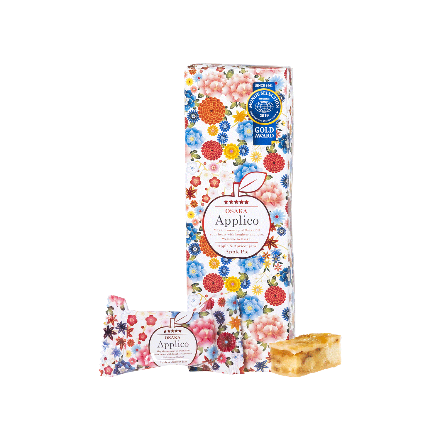 Osaka Applico 5 pieces - Gold Quality Award 2021 from Monde Selection