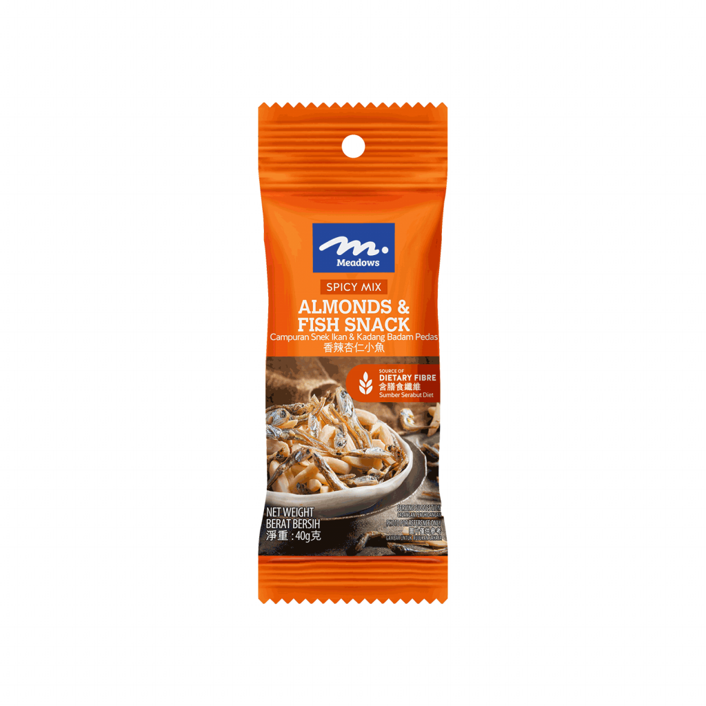 Spicy Mix Almonds & Fish Snack - Gold Quality Award 2021 from Monde ...