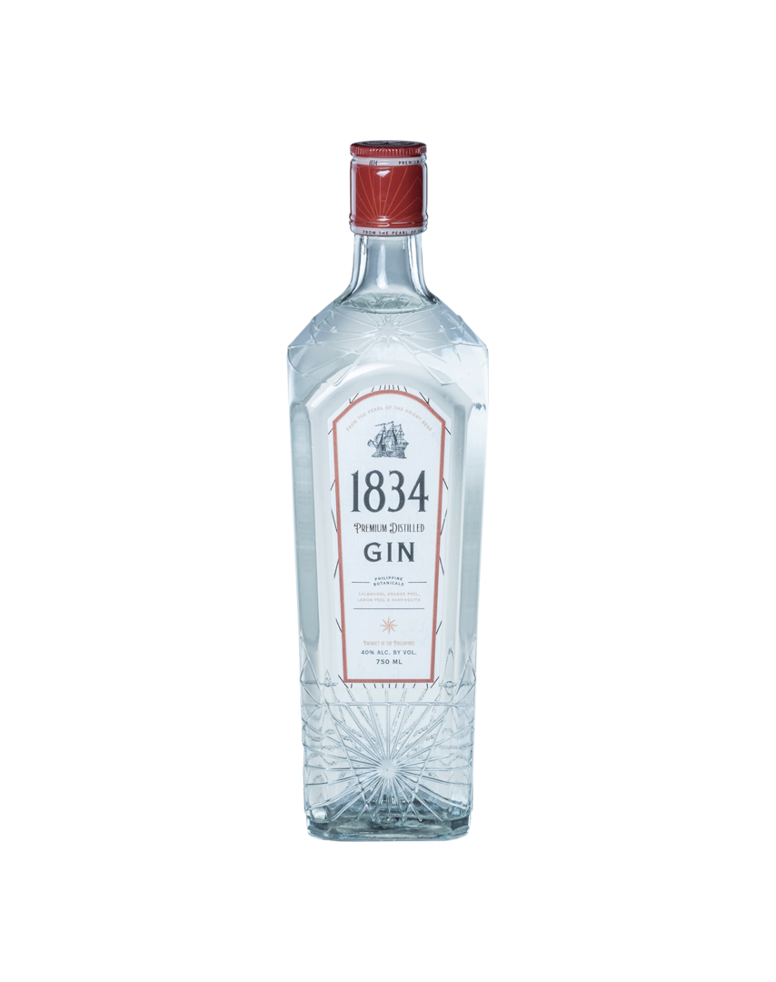 1834 Premium Distilled Gin - Gold Quality Award 2022 from Monde Selection