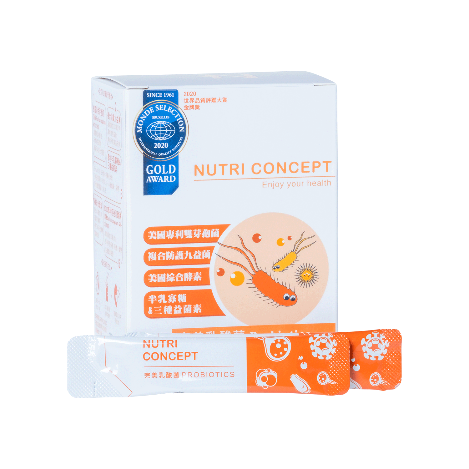 Nutri Concept Probiotics - 金獎 - Monde Selection 2022