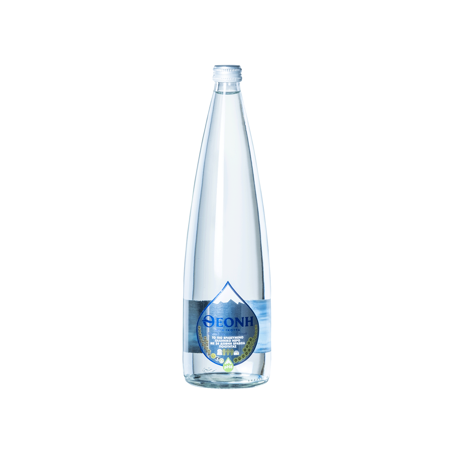 Theoni Natural Mineral Water Glass 1 L - Grand Gold Quality Award 2022 ...