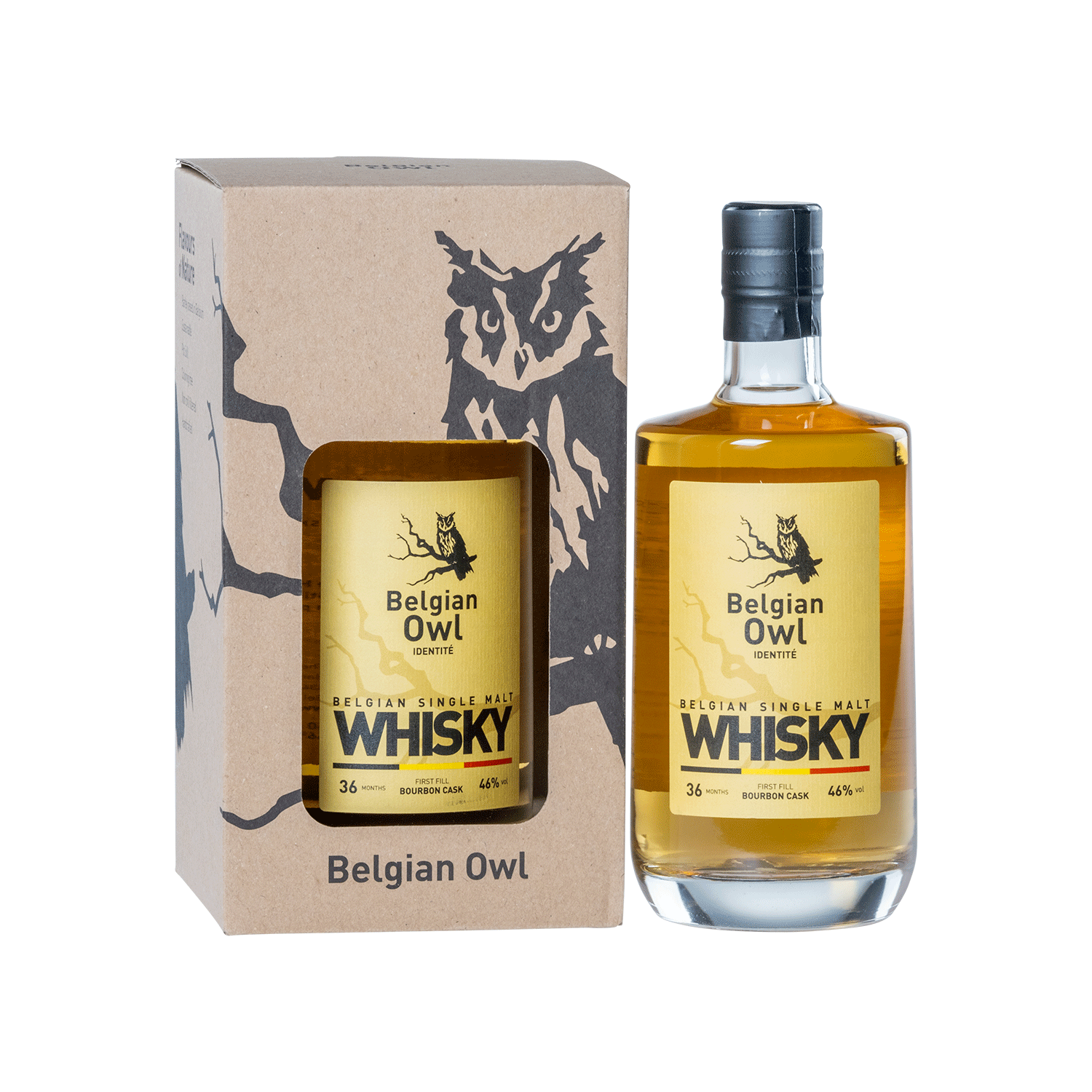 Belgian Owl Identite, Belgian Single Malt Whisky - Grand Gold Quality ...