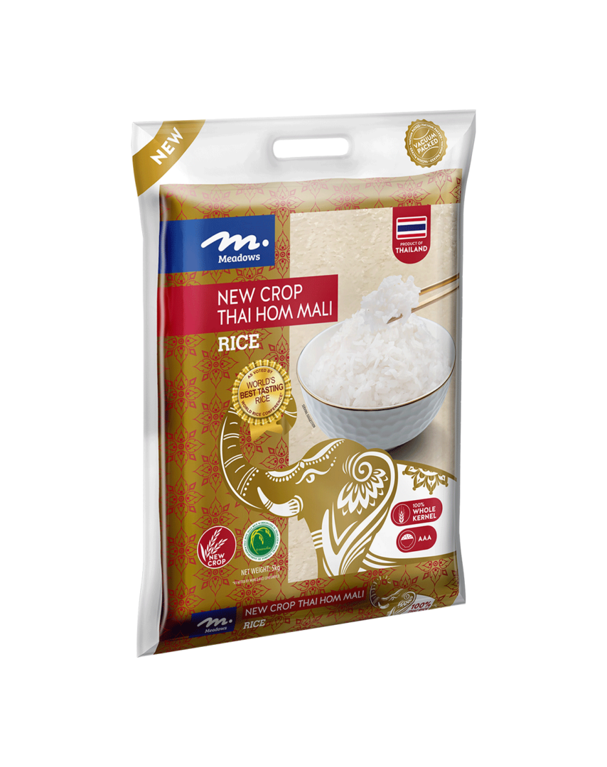 New Crop Thai Hom Mali Rice - Gold Quality Award 2022 from Monde Selection