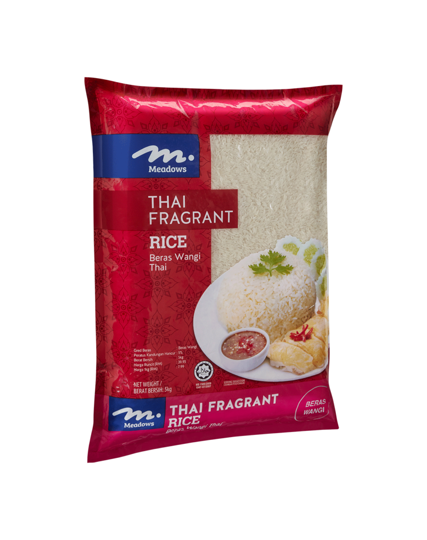 Thai Fragrant Rice (5kg) - Silver Quality Award 2022 from Monde Selection