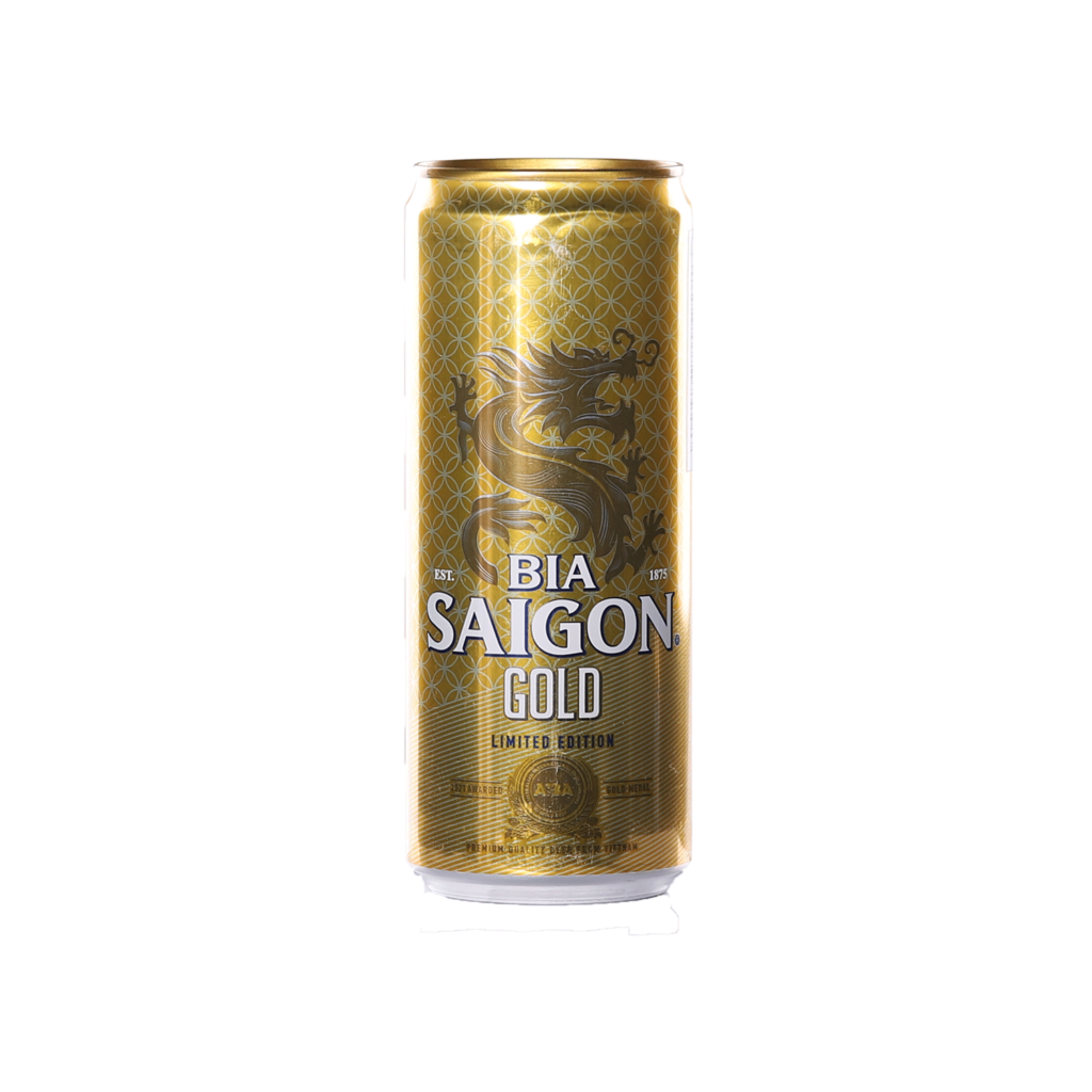 Bia Saigon Gold - Silver Quality Award 2022 from Monde Selection