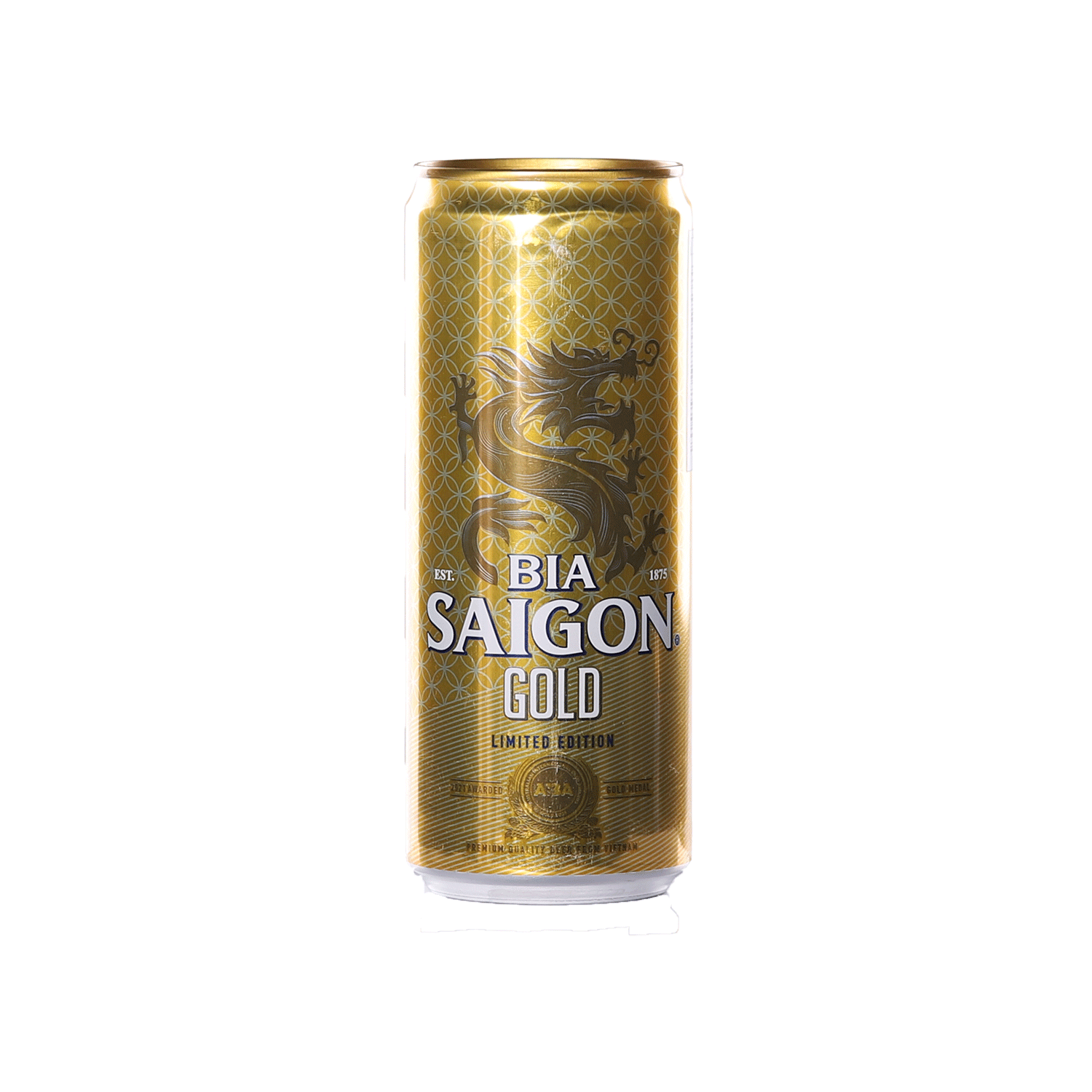 Bia Saigon Gold - Silver Quality Award 2022 from Monde Selection