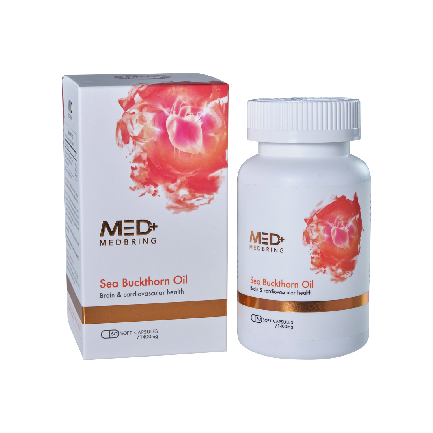 Sea Buckthorn Oil Soft Capsule Gold Quality Award 2023 From Monde