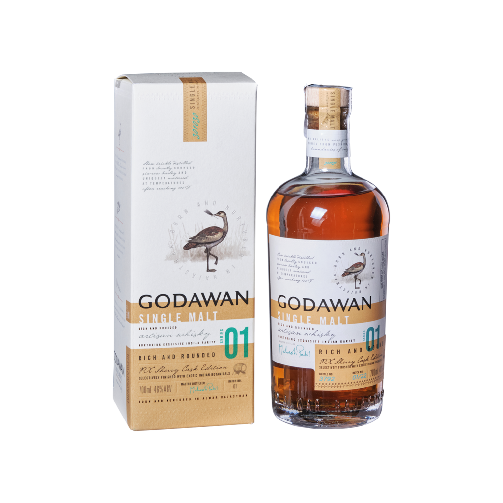 Godawan Single Malt Whisky (Rich and Rounded) - Gold Quality Award 2023 ...