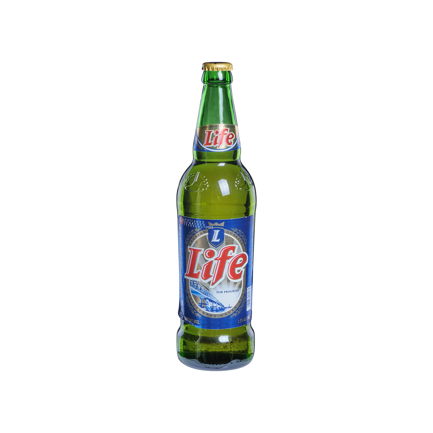 Life Continental Lager Beer - Gold Quality Award 2023 from Monde Selection
