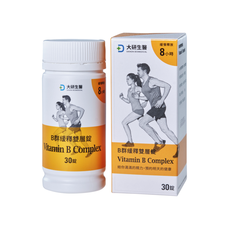 Daiken Double Layer Sustained Released Vitamin B Complex Tablet - Gold ...
