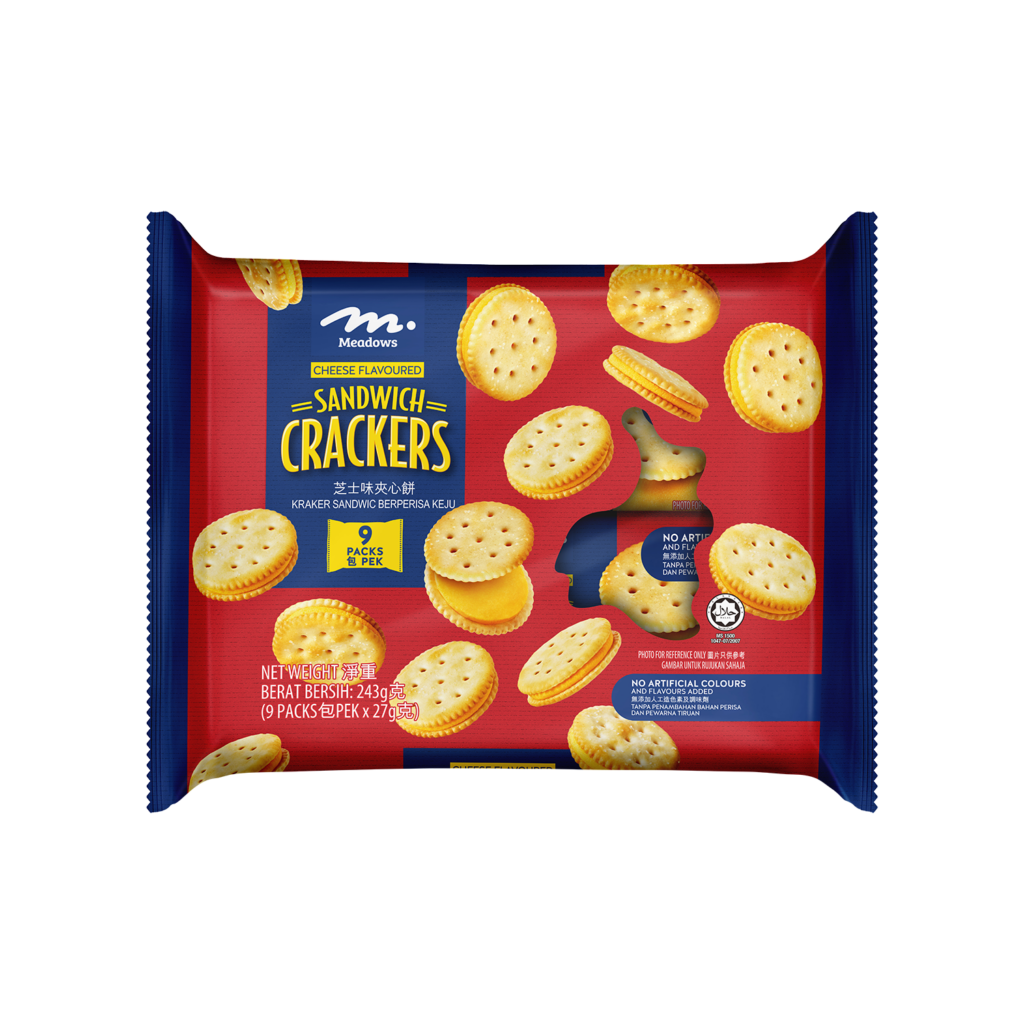 Cheese Flav. Sand. Crackers 243g - Silver Quality Award 2023 from Monde ...