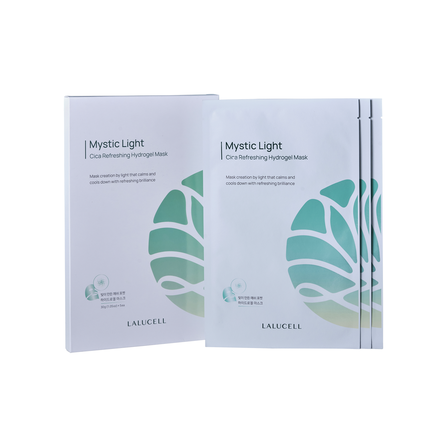 LALUCELL Mystic Light Cica Refreshing Hydrogel Mask - Grand Gold ...