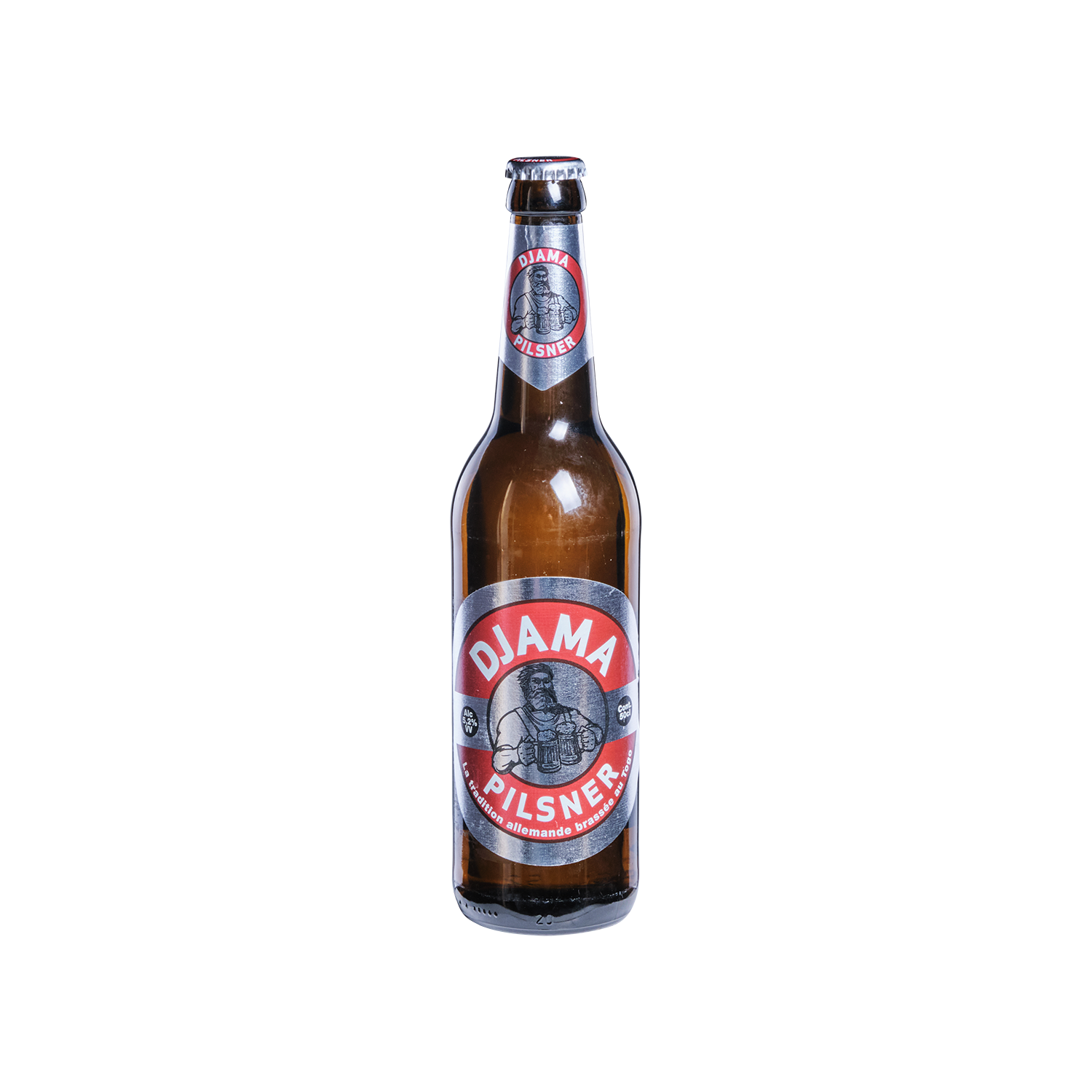 Djama Pilsner - Silver Quality Award 2023 from Monde Selection