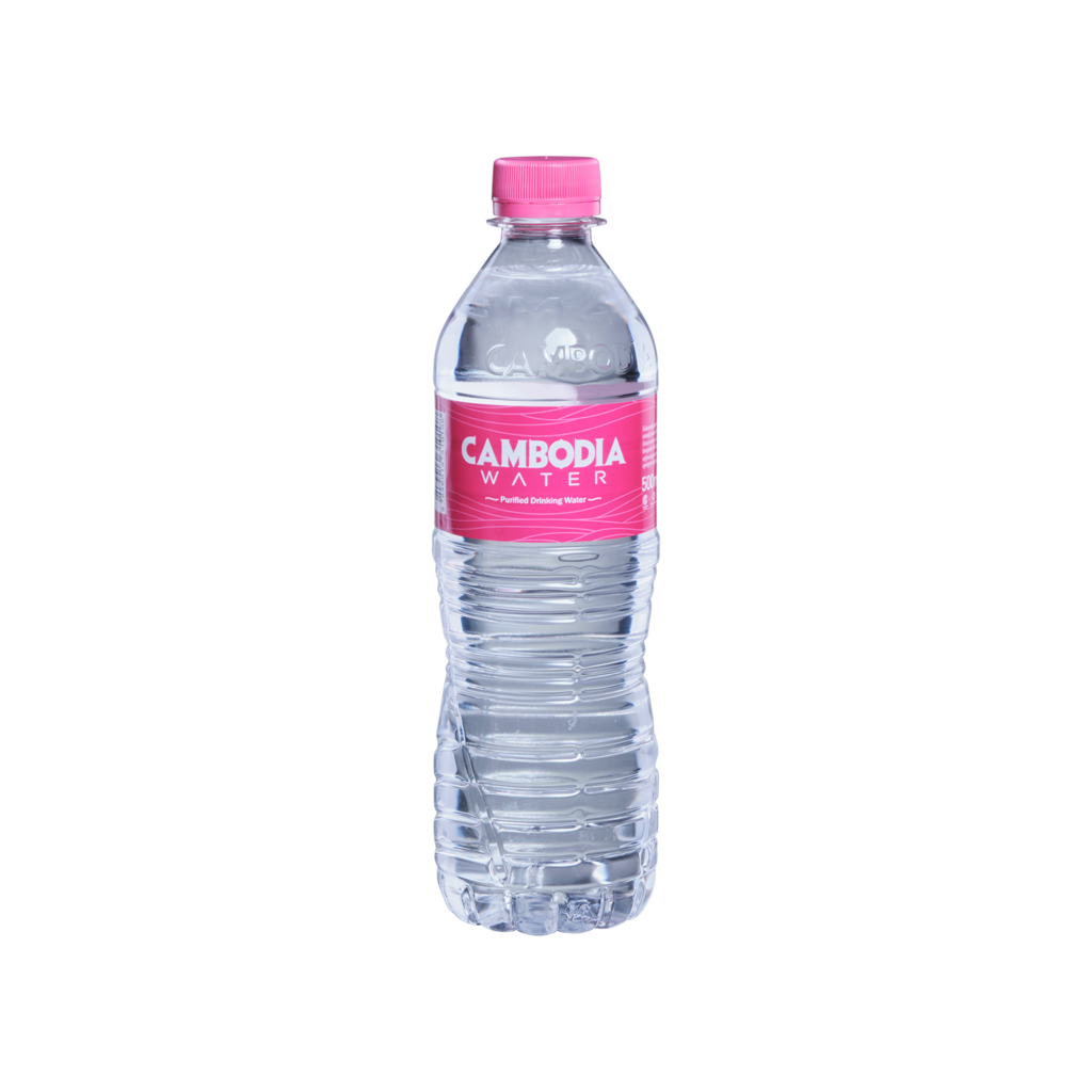 Cambodia purified drinking water (Bottle 50cl) - Gold Quality Award ...