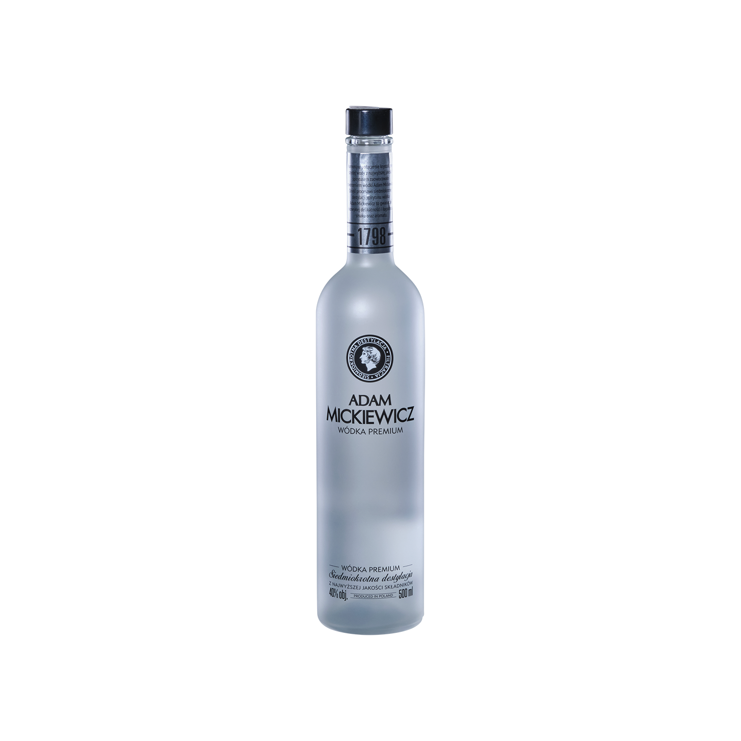 Adam Mickiewicz Vodka Premium - Gold Quality Award 2024 from Monde ...