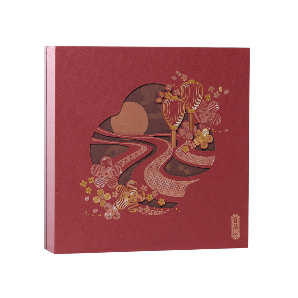 奇華四合月月餅 (禮盒裝) - 金奖 - Monde Selection 2023
