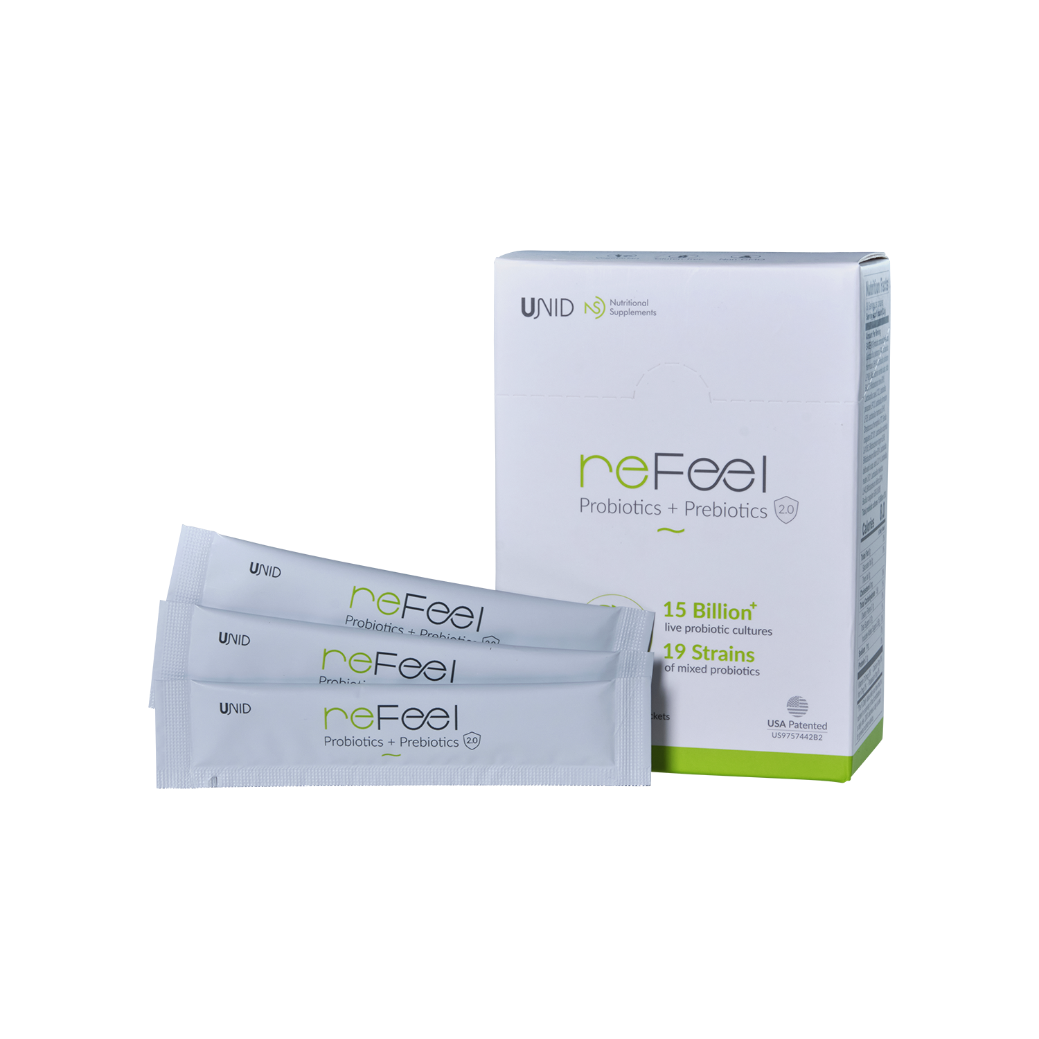 refeel Probiotics + Prebiotics 2.0 - Gold Quality Award 2023 from Monde ...