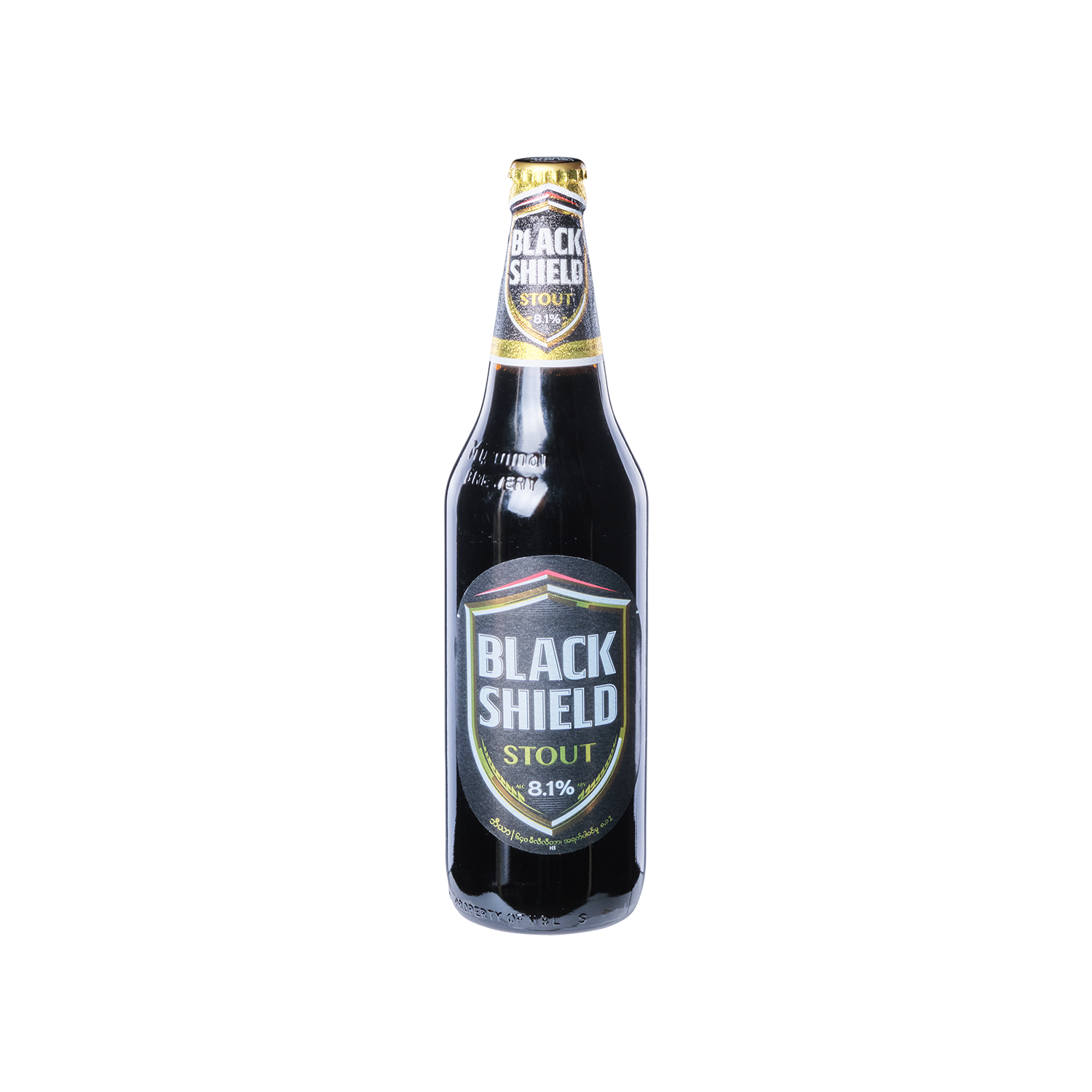 Black Shield Stout (Bottle) - Gold Quality Award 2023 from Monde Selection