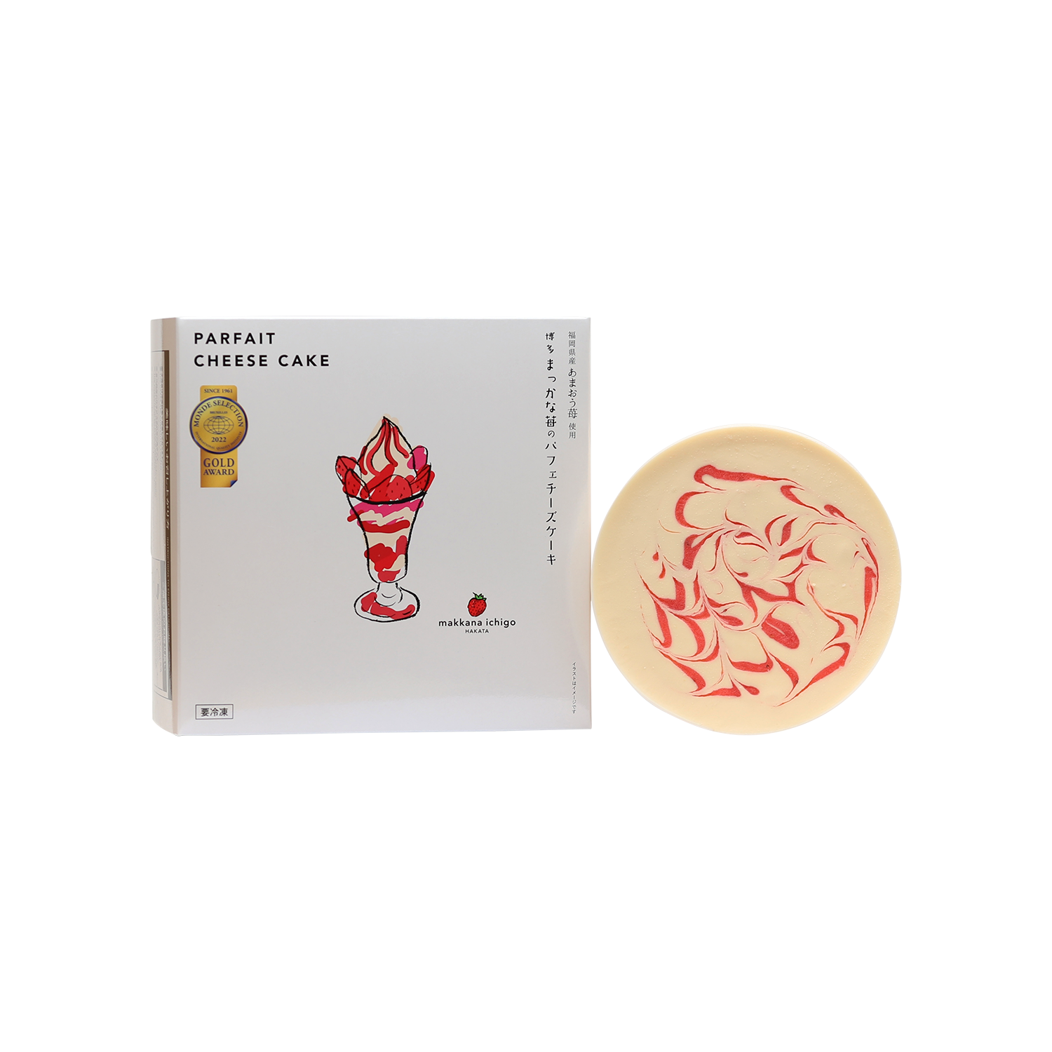 Hakata Makkana Ichigo no Parfait Cheese Cake - Gold Quality Award 2024 ...