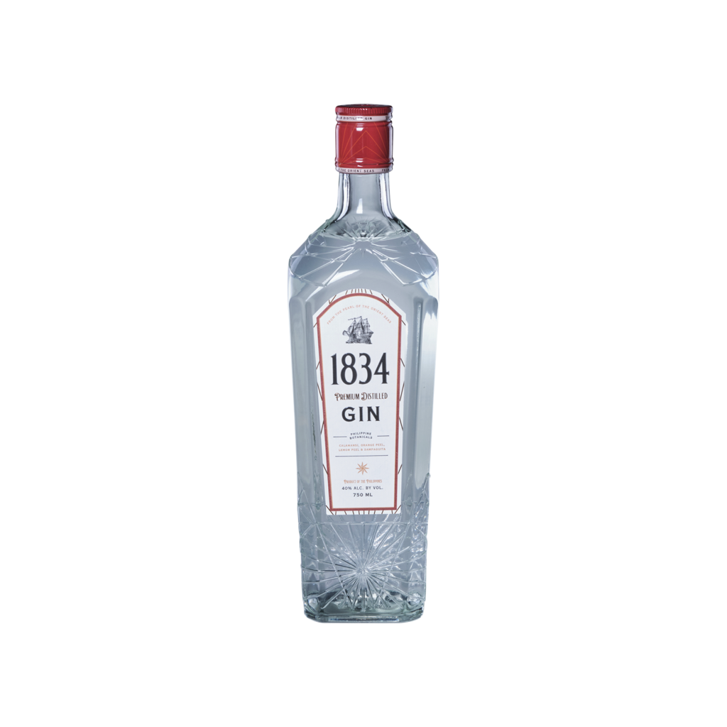 1834 Premium Distilled Gin - Gold Quality Award 2023 from Monde Selection