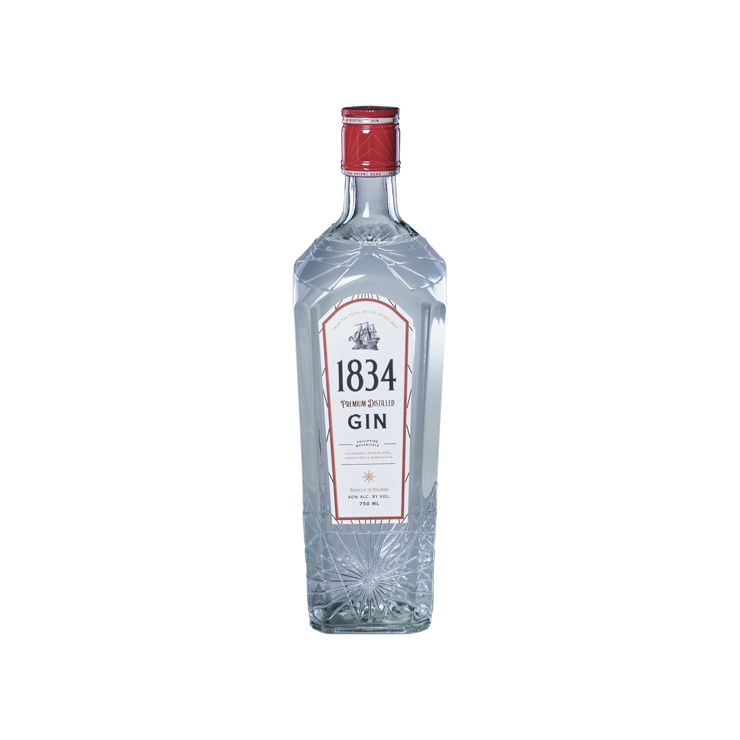 1834 Premium Distilled Gin - Grand Gold Quality Award 2024 from Monde ...
