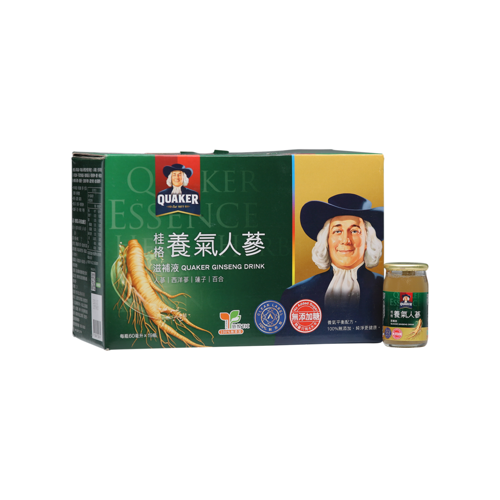 Quaker Ginseng Drink - no added sugar - Gold Quality Award 2023 from ...