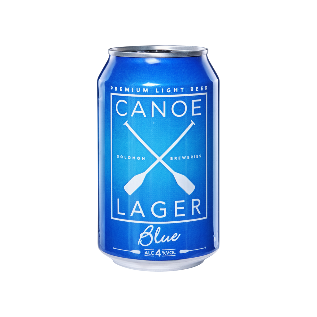 Canoe Blue Lager 4% (Can 33cl) - Silver Quality Award 2023 from Monde ...