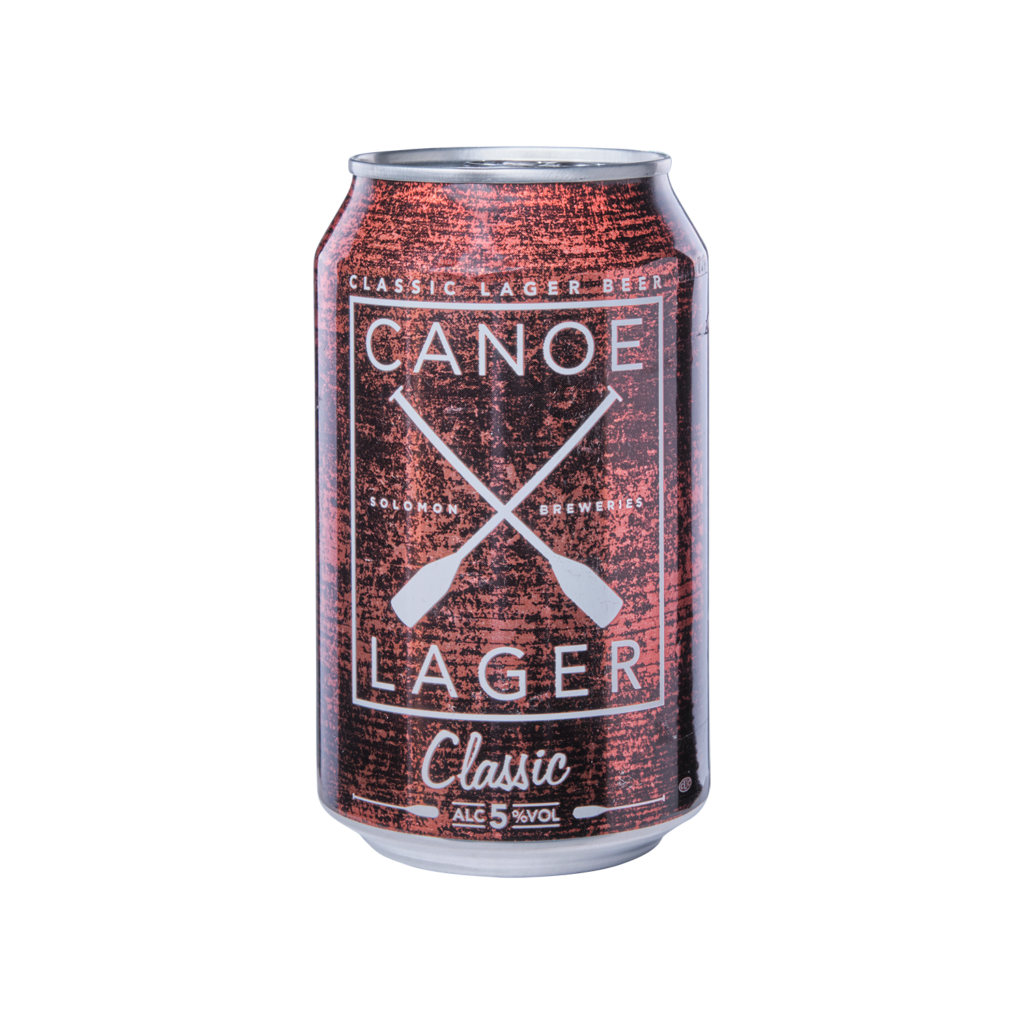 Canoe Lager 5% (Can 33cl) - Silver Quality Award 2023 from Monde Selection