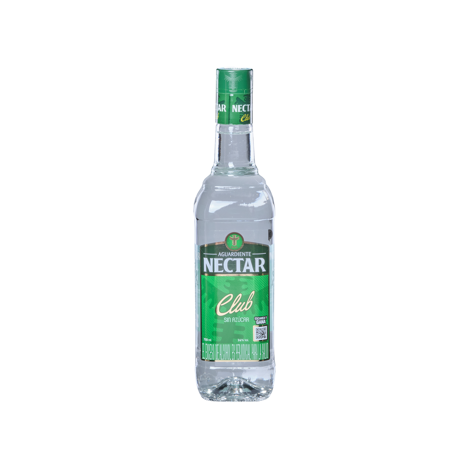 Aguardiente Nectar Club Sin Azúcar - Gold Quality Award 2023 from Monde ...