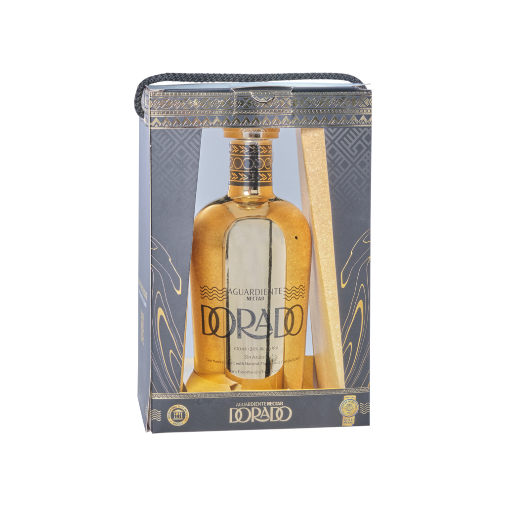 Aguardiente Nectar Dorado - Gold Quality Award 2023 from Monde Selection