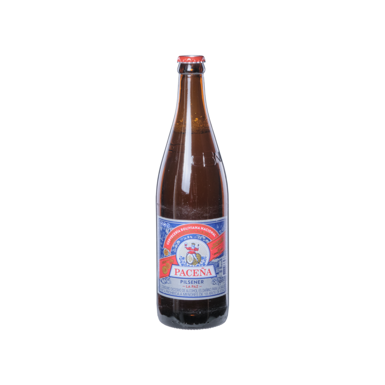 Paceña Pilsener (Bottle 62cl) - Silver Quality Award 2022 from Monde ...