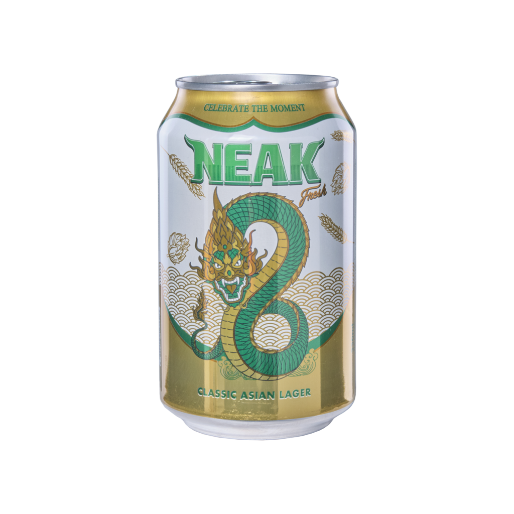 Neak classic Asian lager (Can 330ml) - Gold Quality Award 2023 from ...