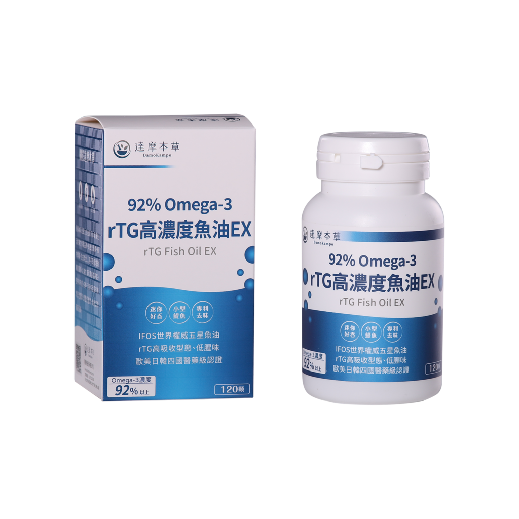 DamoKampo 92% Omega-3 rTG Fish Oil EX - Grand Gold Quality Award 2023 ...