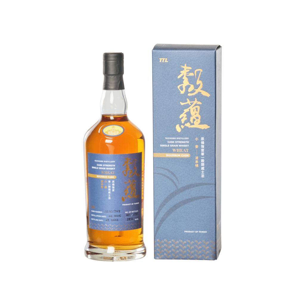 Single Grain Whisky Cask Strength-Wheat Bourbon Cask - Grand Gold ...