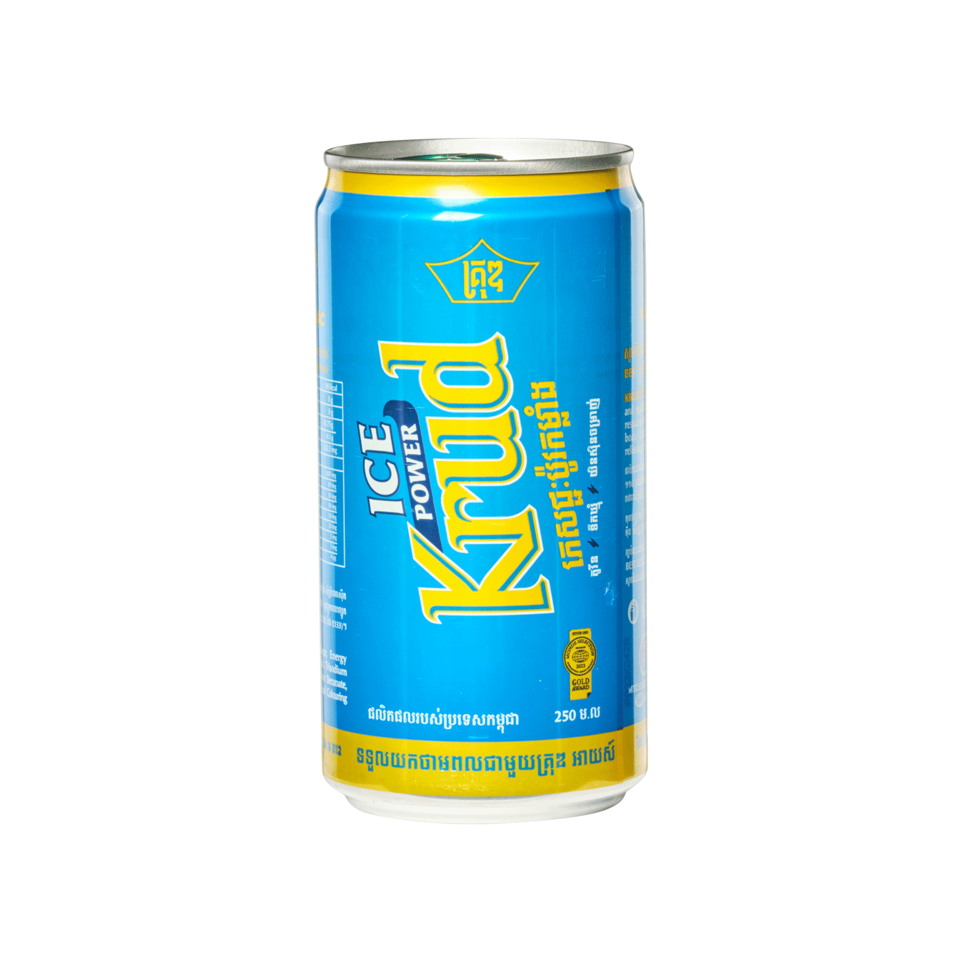 Krud Ice Energy Drink - Gold Quality Award 2025 from Monde Selection
