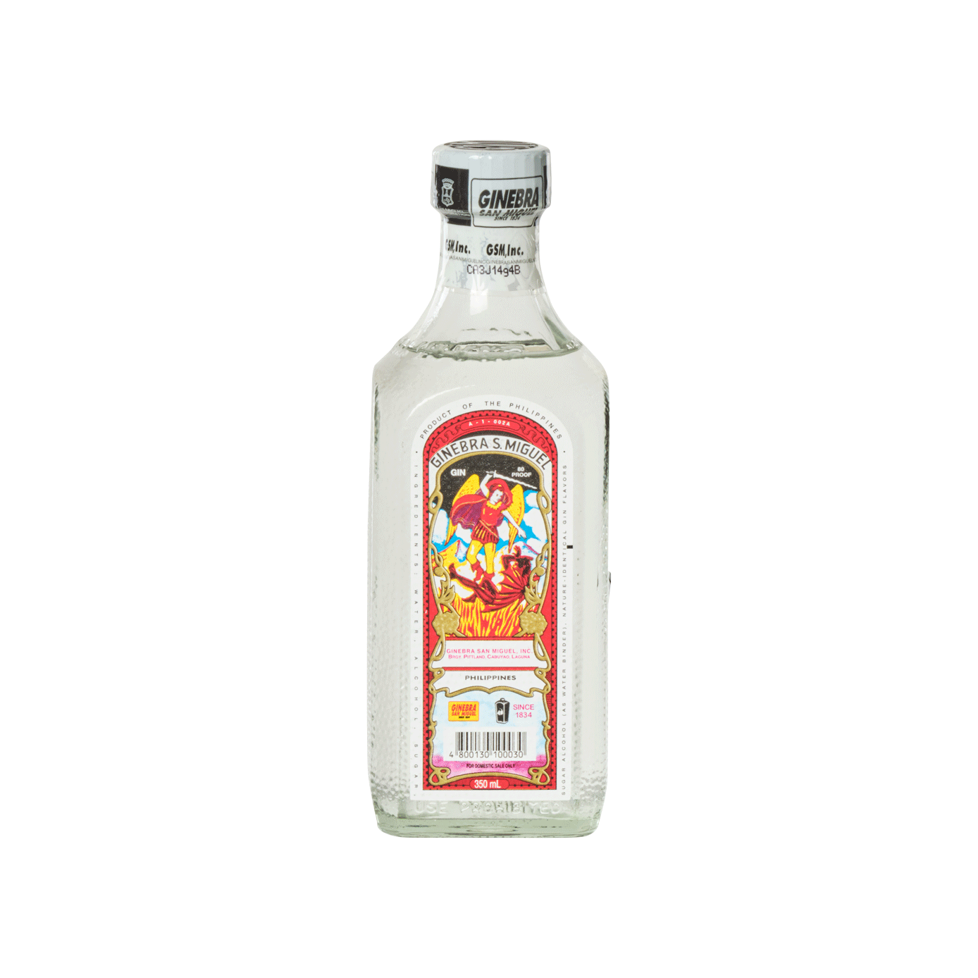 Ginebra San Miguel, 350ml (Square) - Gold Quality Award 2024 from Monde ...