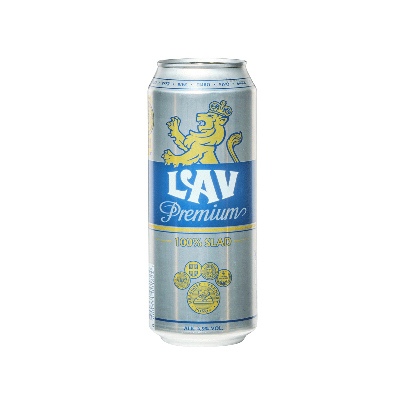 Lav Premium (Can 50cl) - Gold Quality Award 2024 from Monde Selection