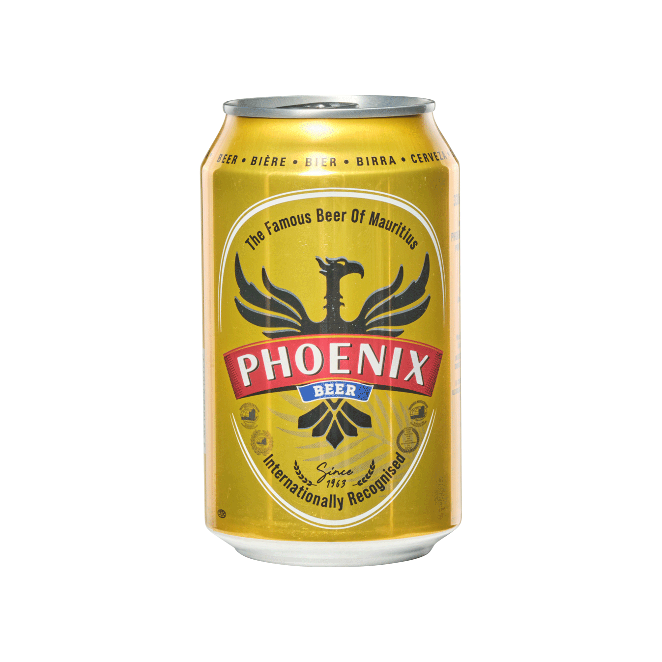 Phoenix Beer (Can 33cl) - Gold Quality Award 2024 from Monde Selection