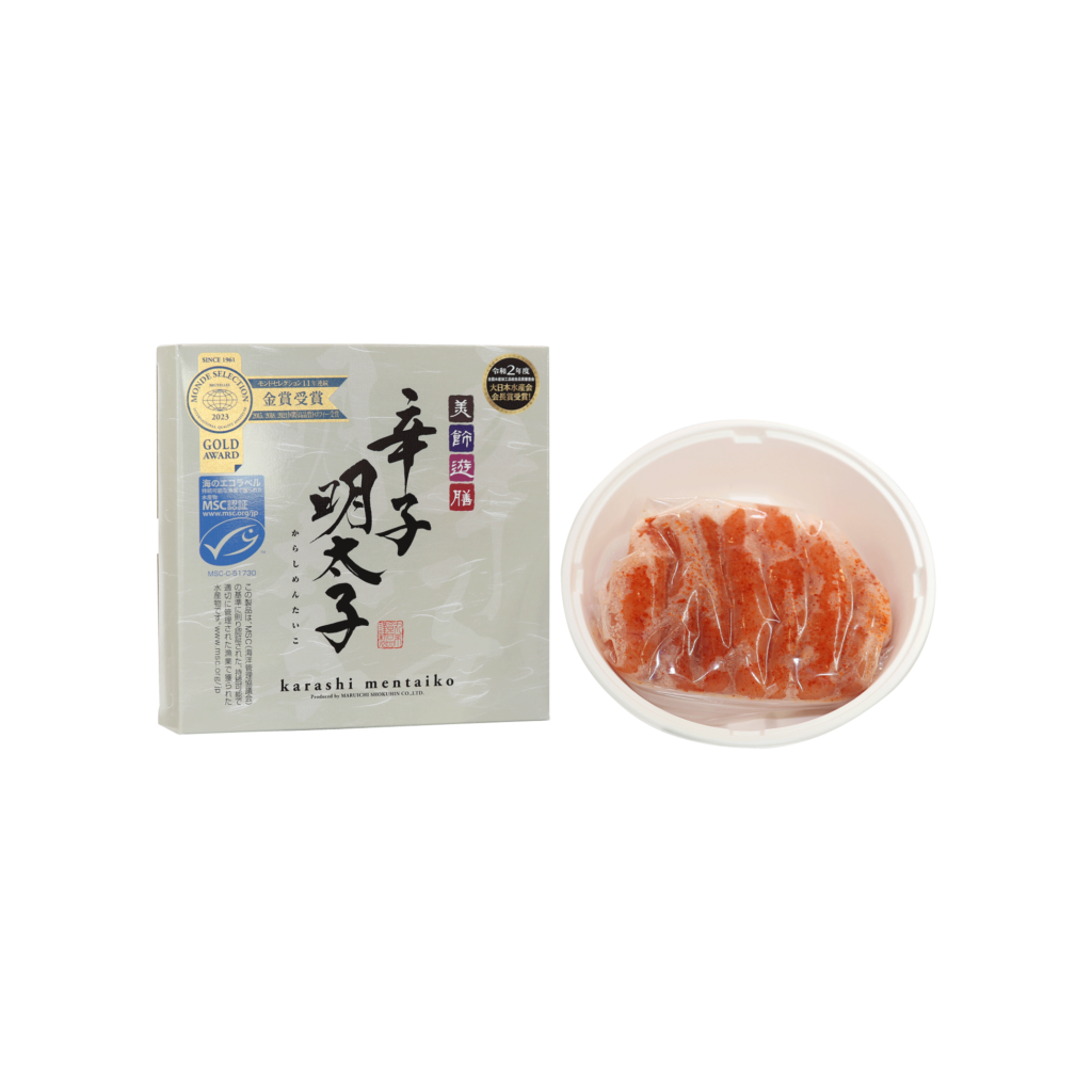 Spicy Seasoned Pollack Roe without artificial color approved by MSC ...