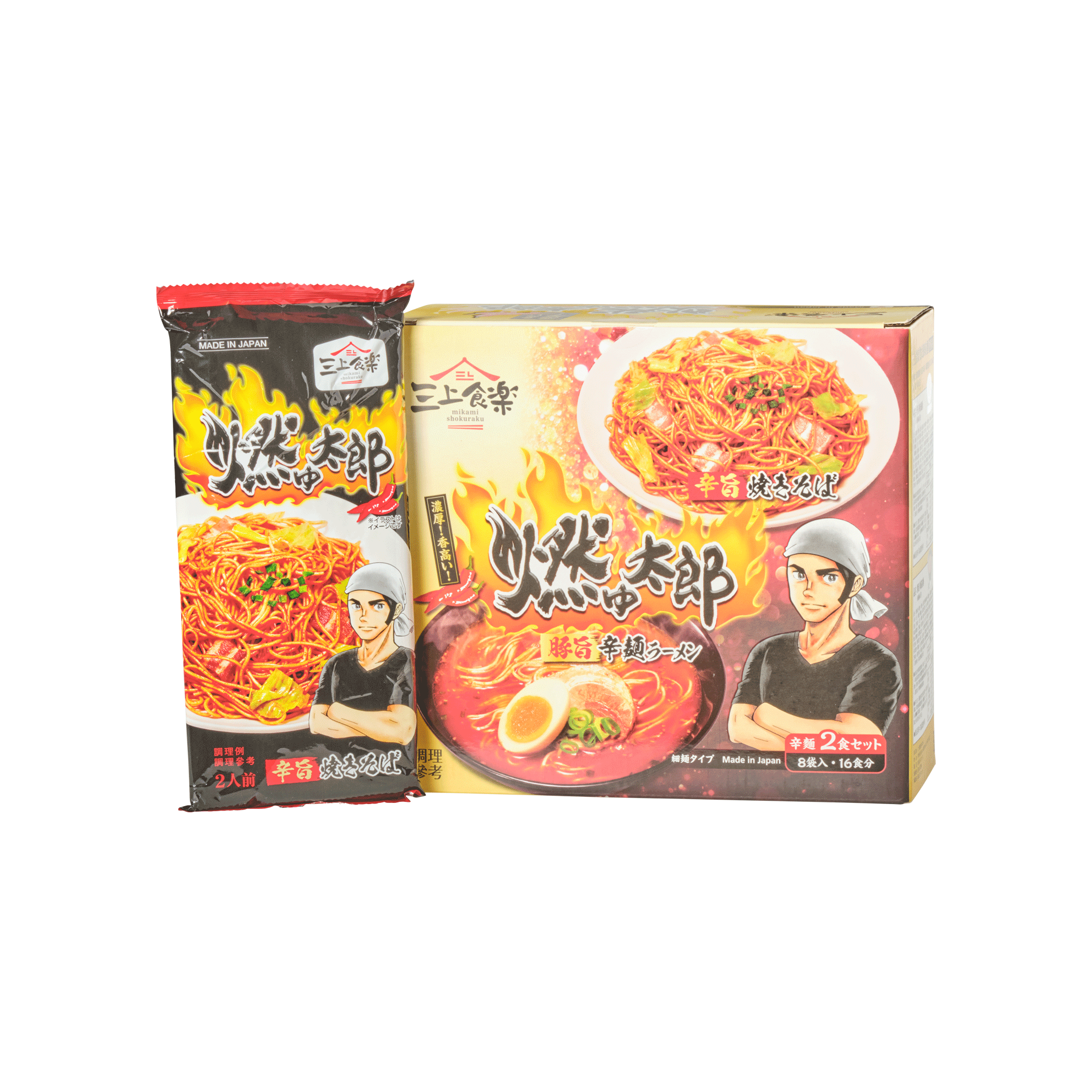 Spicy Ramen Combo Box - Gold Quality Award 2025 from Monde Selection